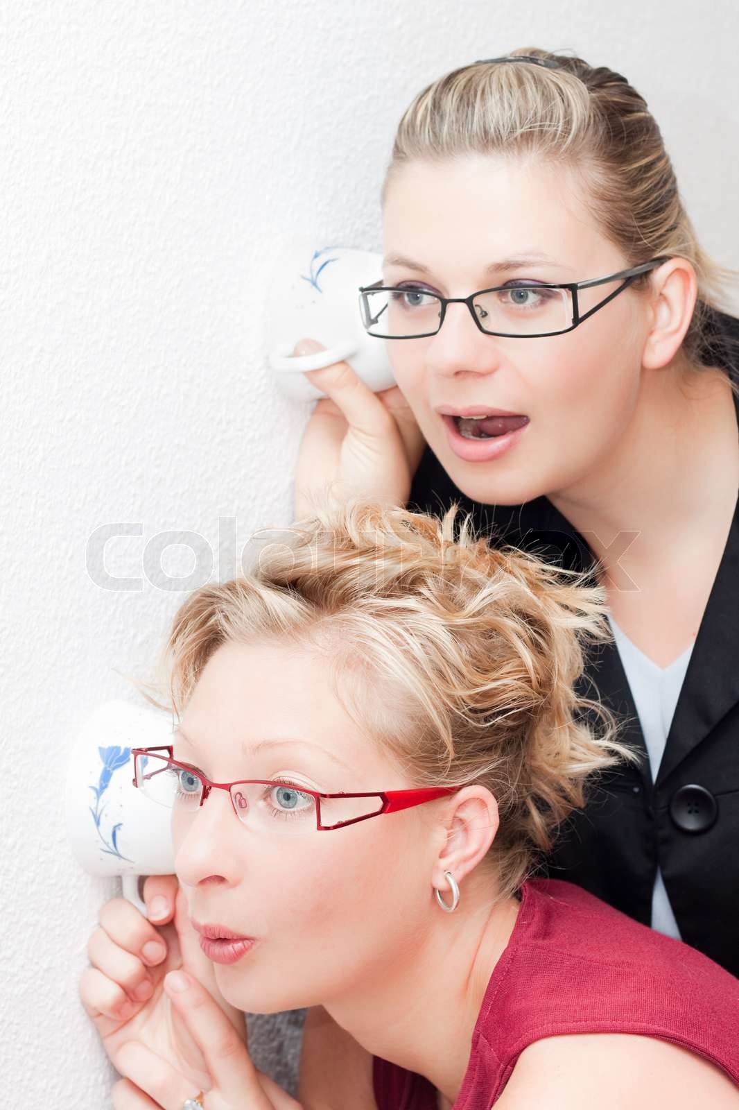 Curious women | Stock image | Colourbox