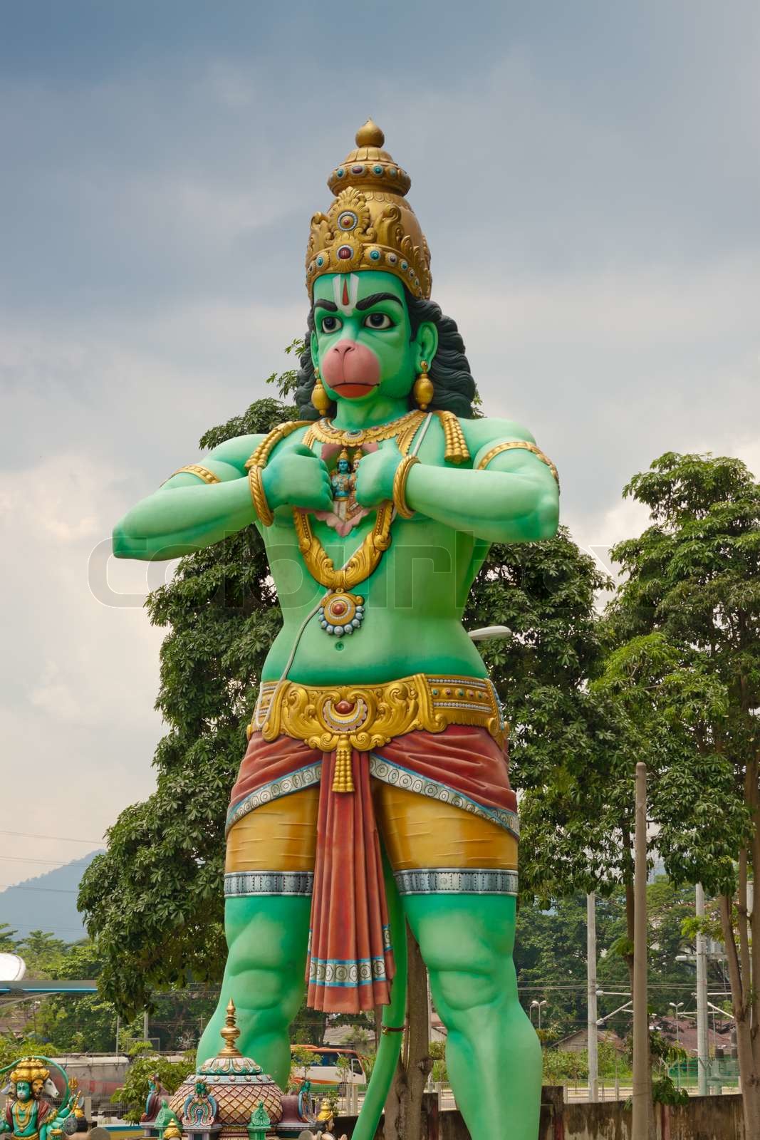 Lord Hanuman, Batu Caves, Kuala Lumpur, Malaysia | Stock image | Colourbox