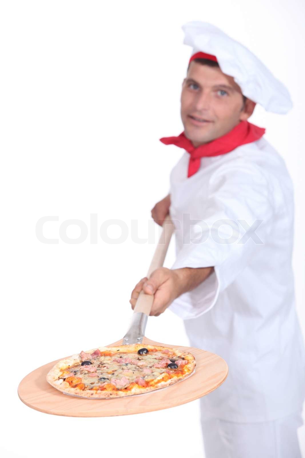 Pizza chef | Stock image | Colourbox