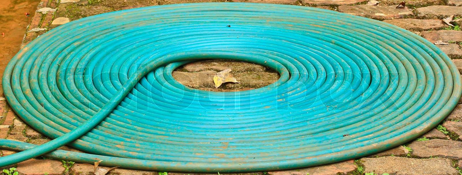 Rubber tube water | Stock image | Colourbox