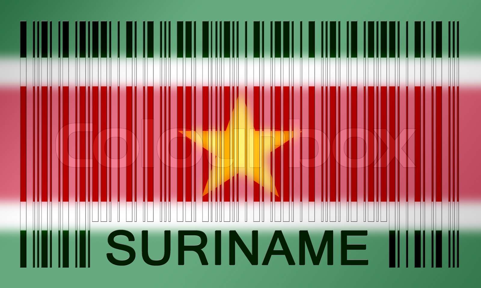Barcode flag | Stock image | Colourbox