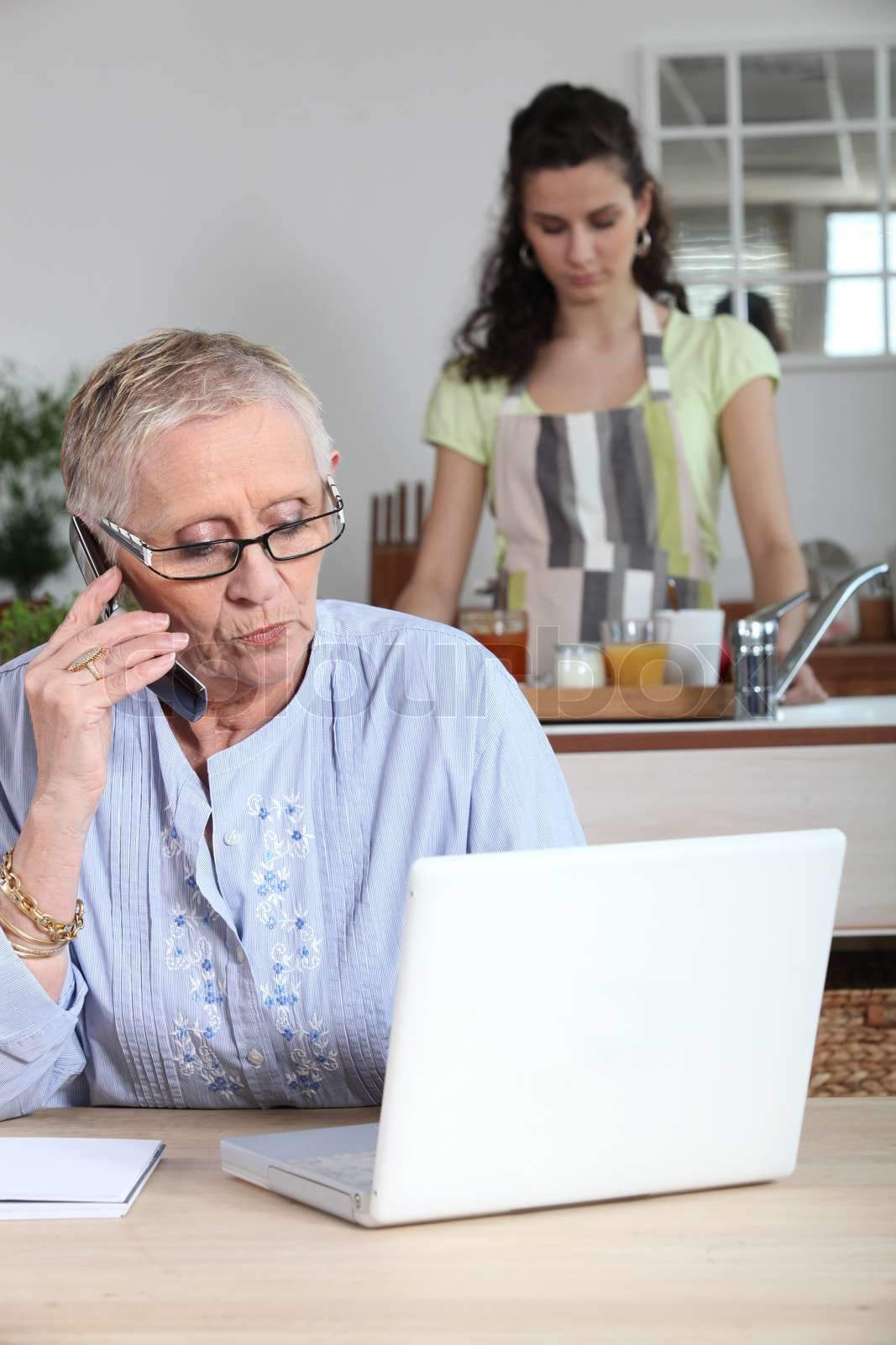 Help At Home For Elderly Stock Image Colourbox help-at-home-for-elderly-stock-image-colourbox