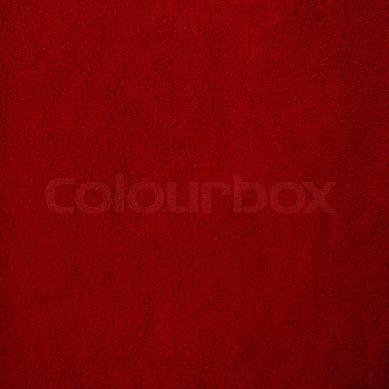 Rotes Leder | Stock Bild | Colourbox