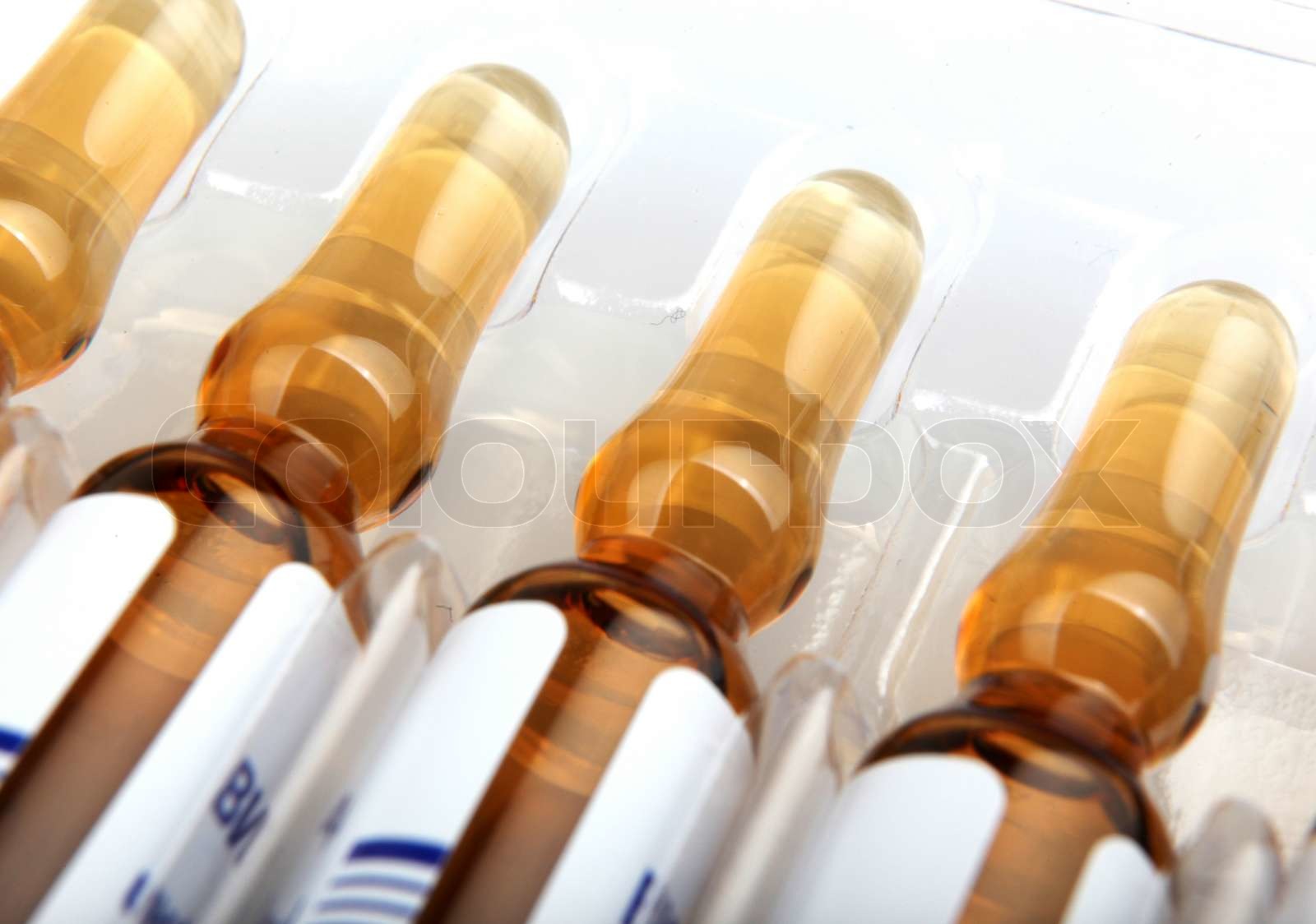 Medicin hætteglas | Stock foto | Colourbox