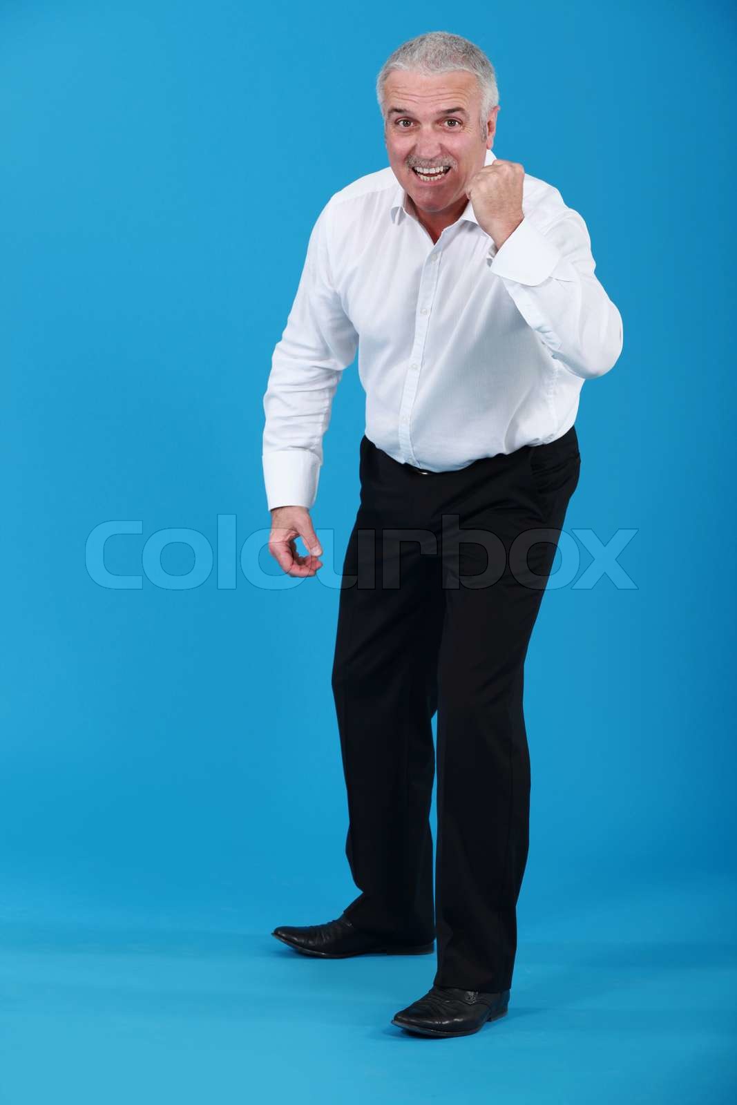 Man with a can-do attitude | Stock image | Colourbox