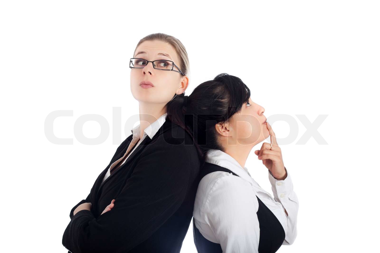 Business women competition | Stock image | Colourbox