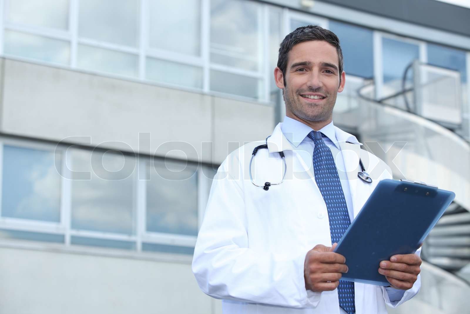 Læge på hospital | Stock foto | Colourbox