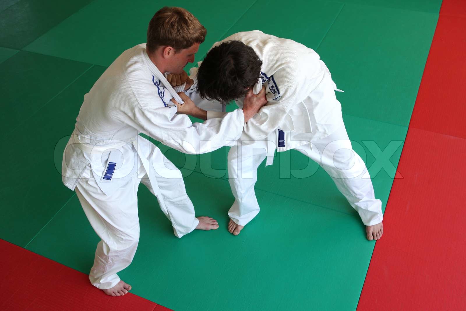 Judo fight | Stock image | Colourbox