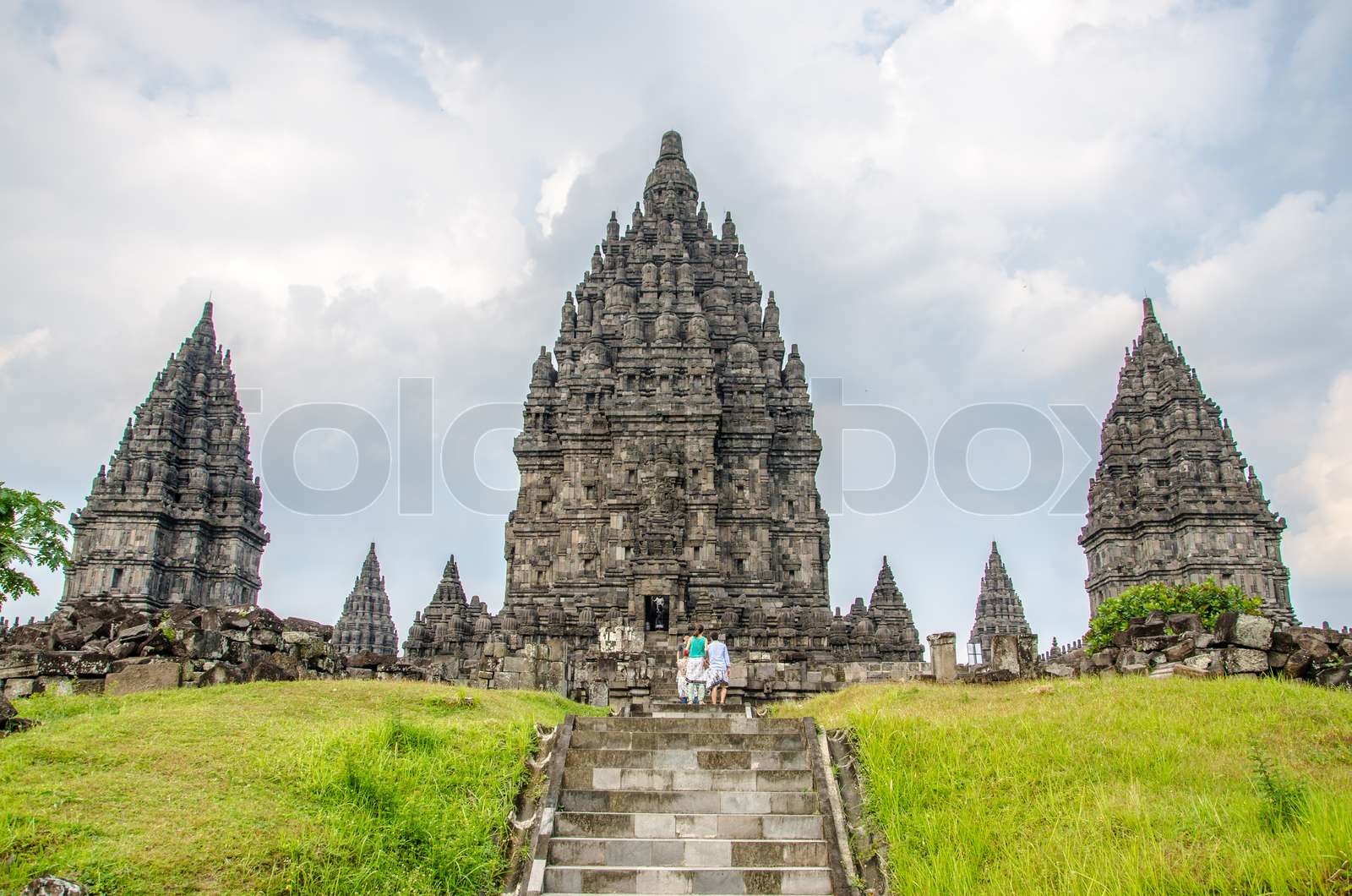 Prambanan Tempel nahe Yogyakarta auf der Insel Java , Indonesien ...