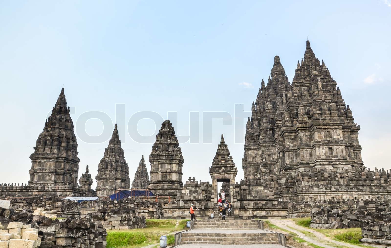 Prambanan Tempel nahe Yogyakarta auf der Insel Java , Indonesien ...