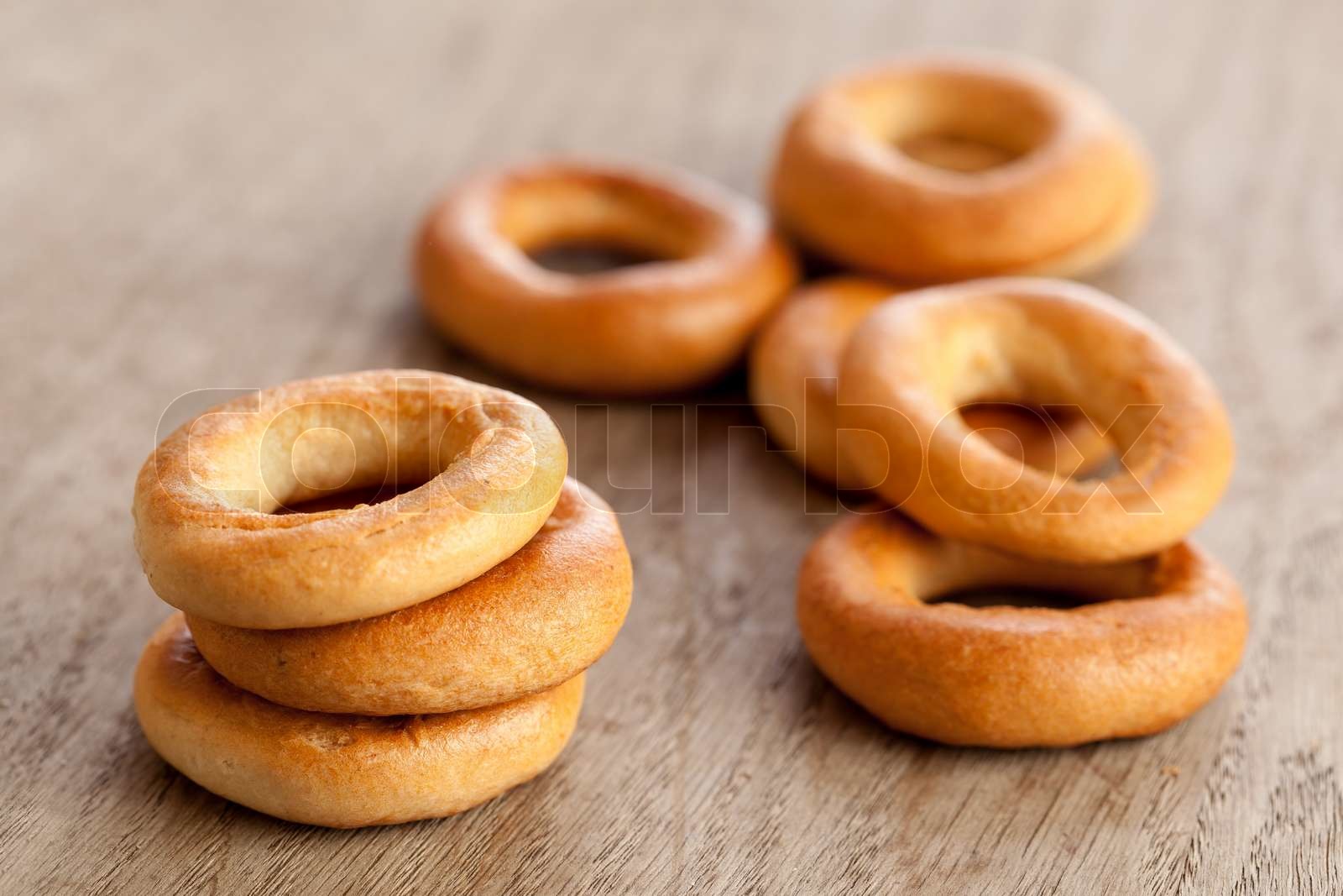 Ring shaped rolls | Stock image | Colourbox