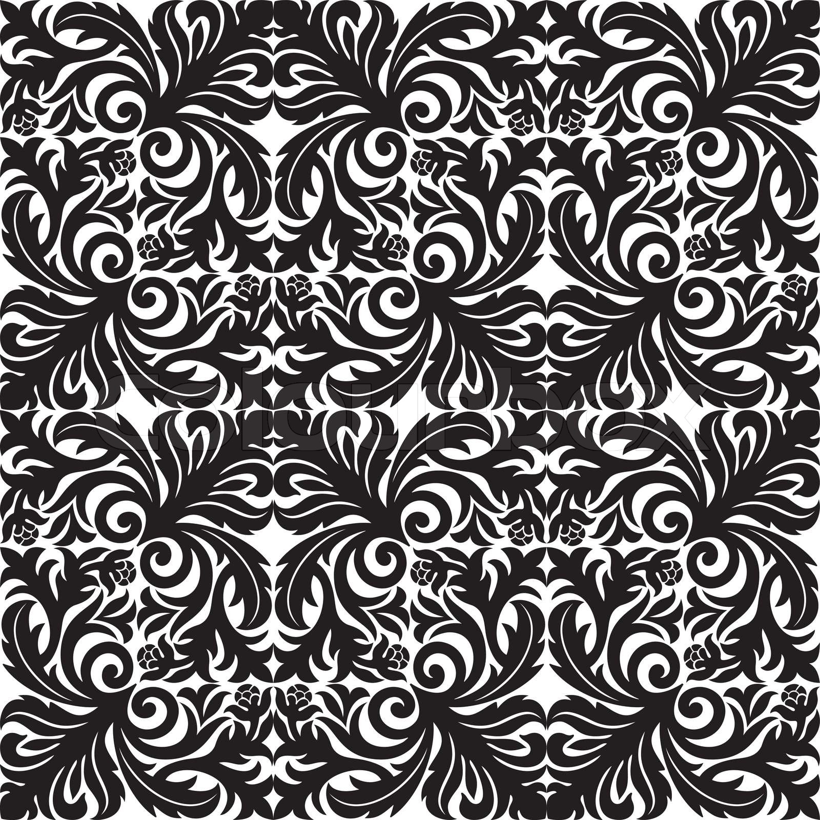 Vintage beautiful background with rich, old style, luxury ornamentation ...