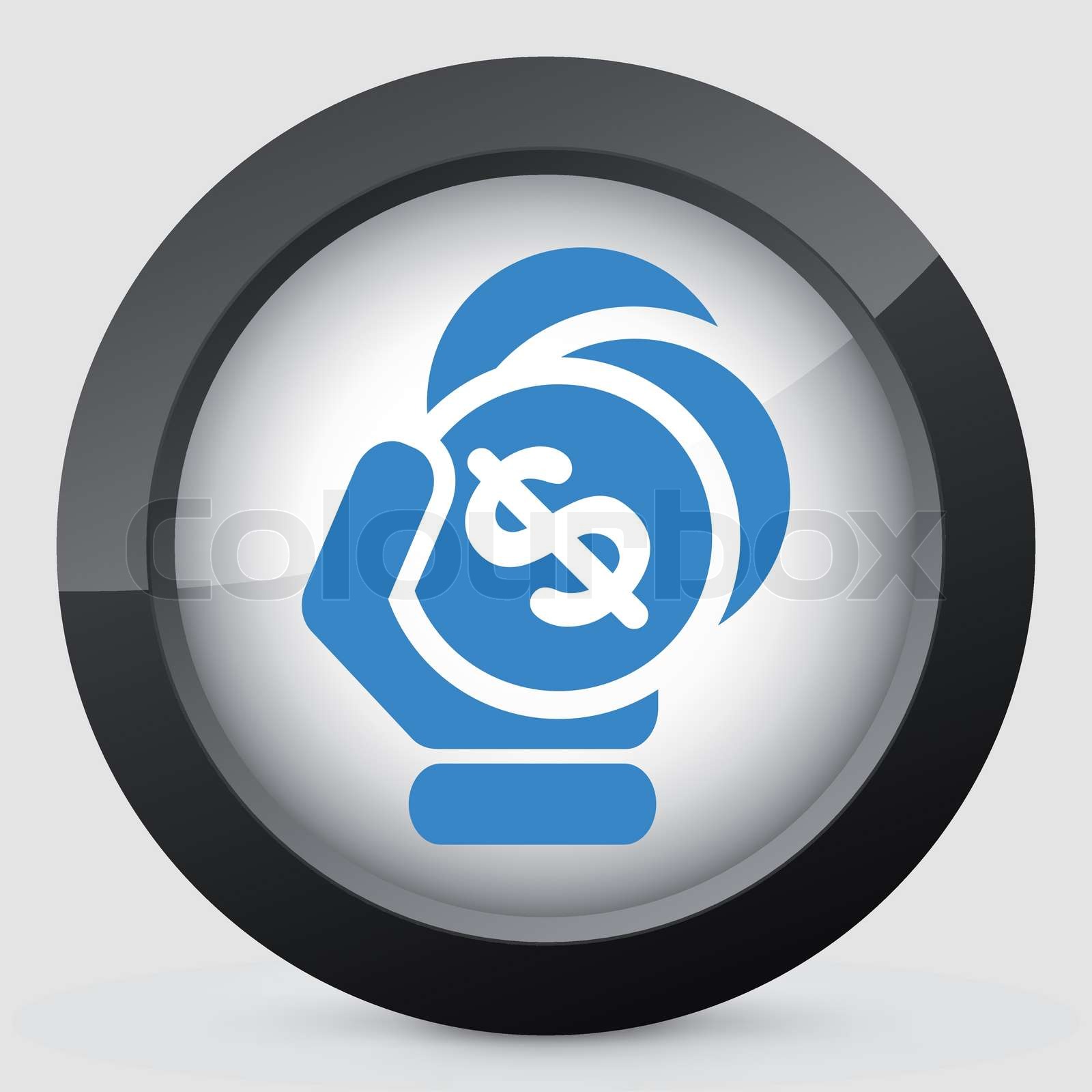 Geld icon | Stock-Vektor | Colourbox
