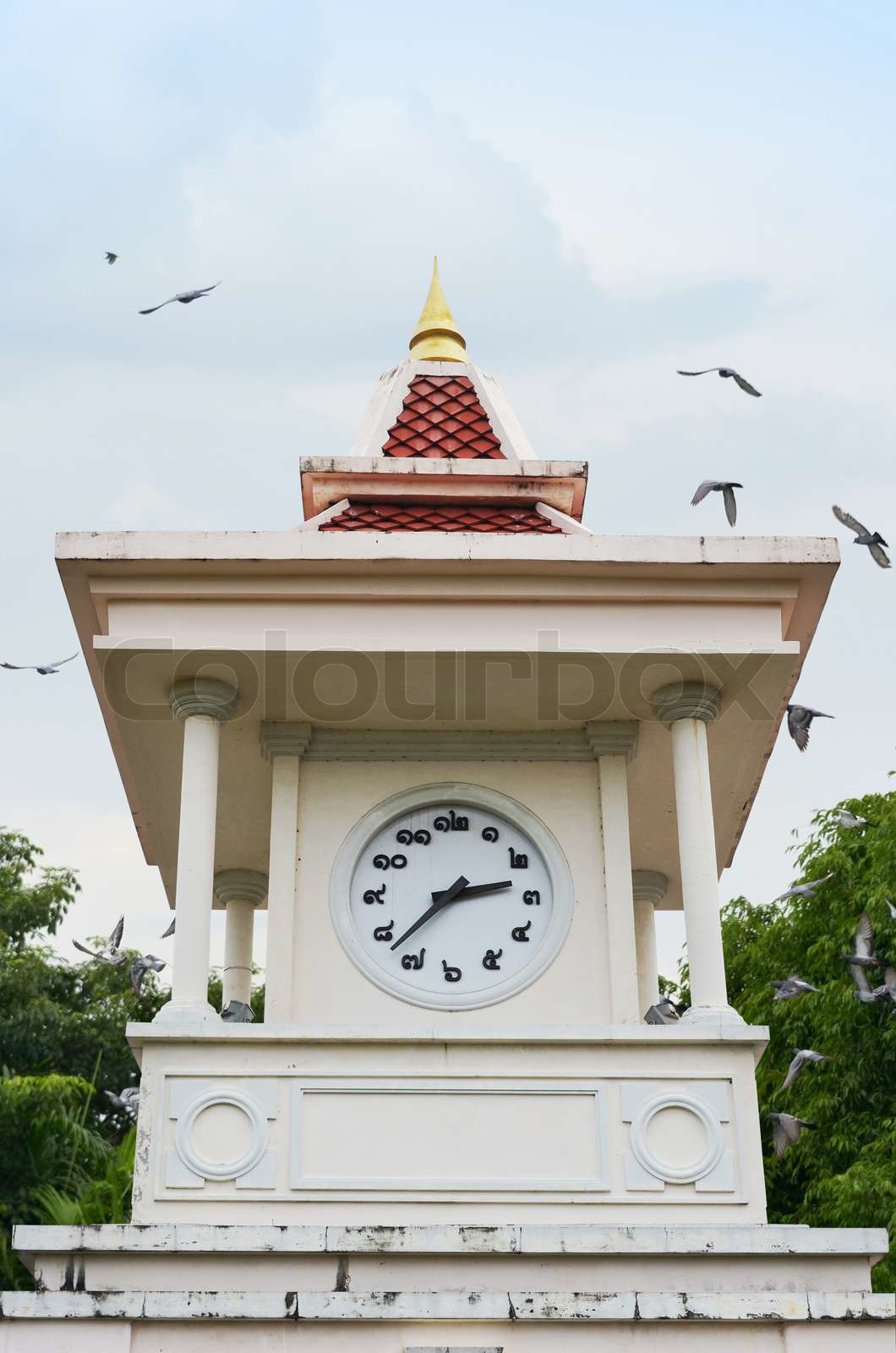 Clock Tower at Phuket Thailand | Stock image | Colourbox