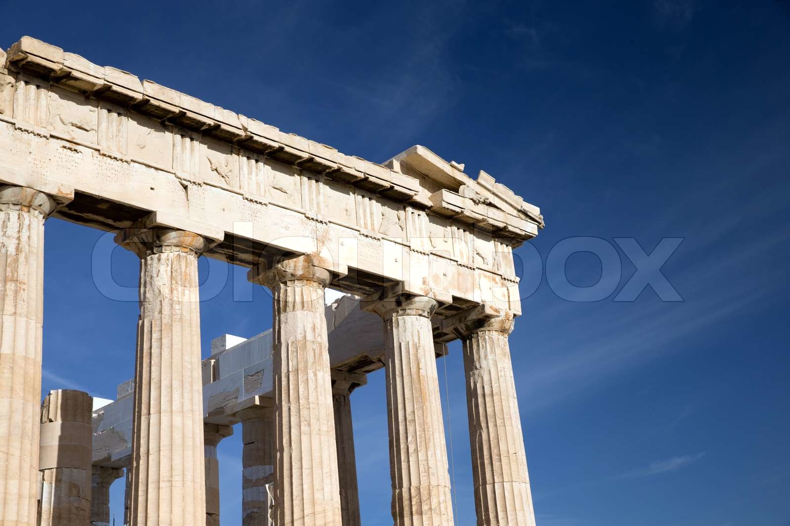 Parthenon on the Acropolis | Stock image | Colourbox