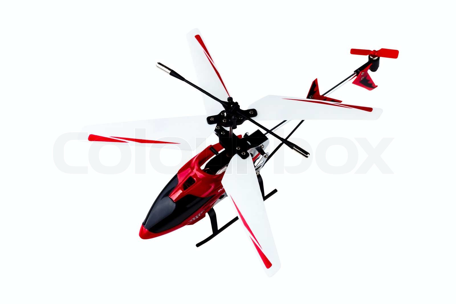 radio-controlled model of the helicopter | Stock image | Colourbox