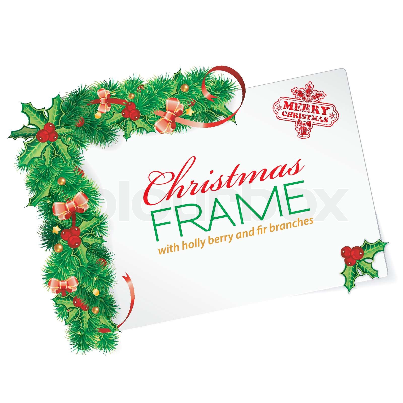 julen Ramme | Stock vektor | Colourbox