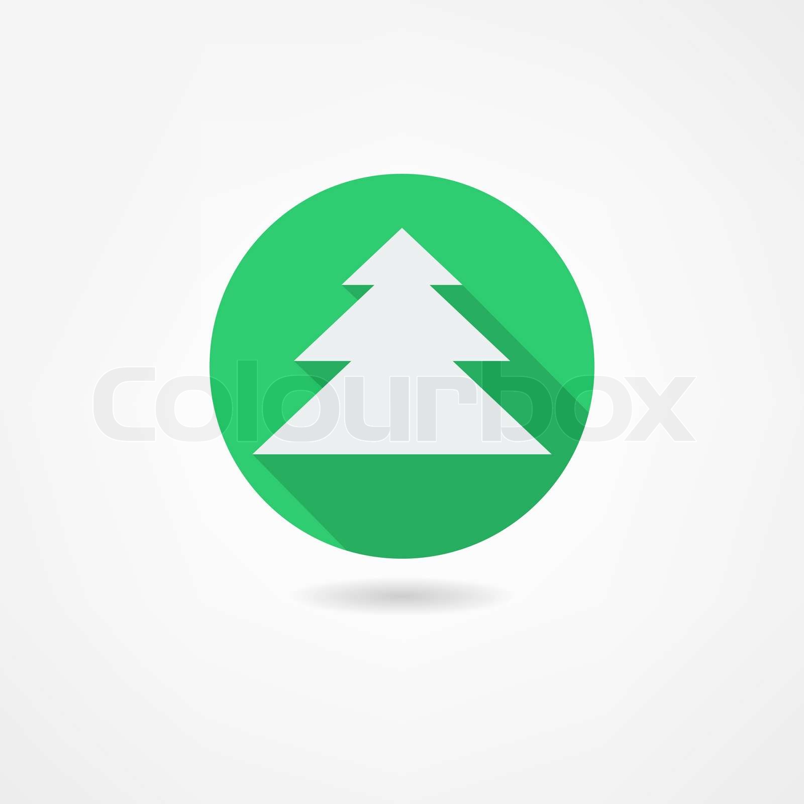 Tannenbaum -Symbol | Stock-Vektor | Colourbox