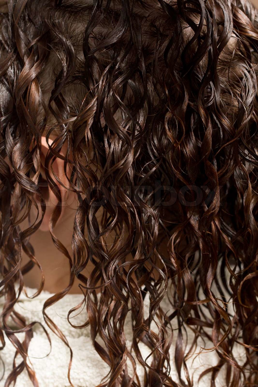 Dauerwelle im Schönheitssalon | Stock Bild | Colourbox