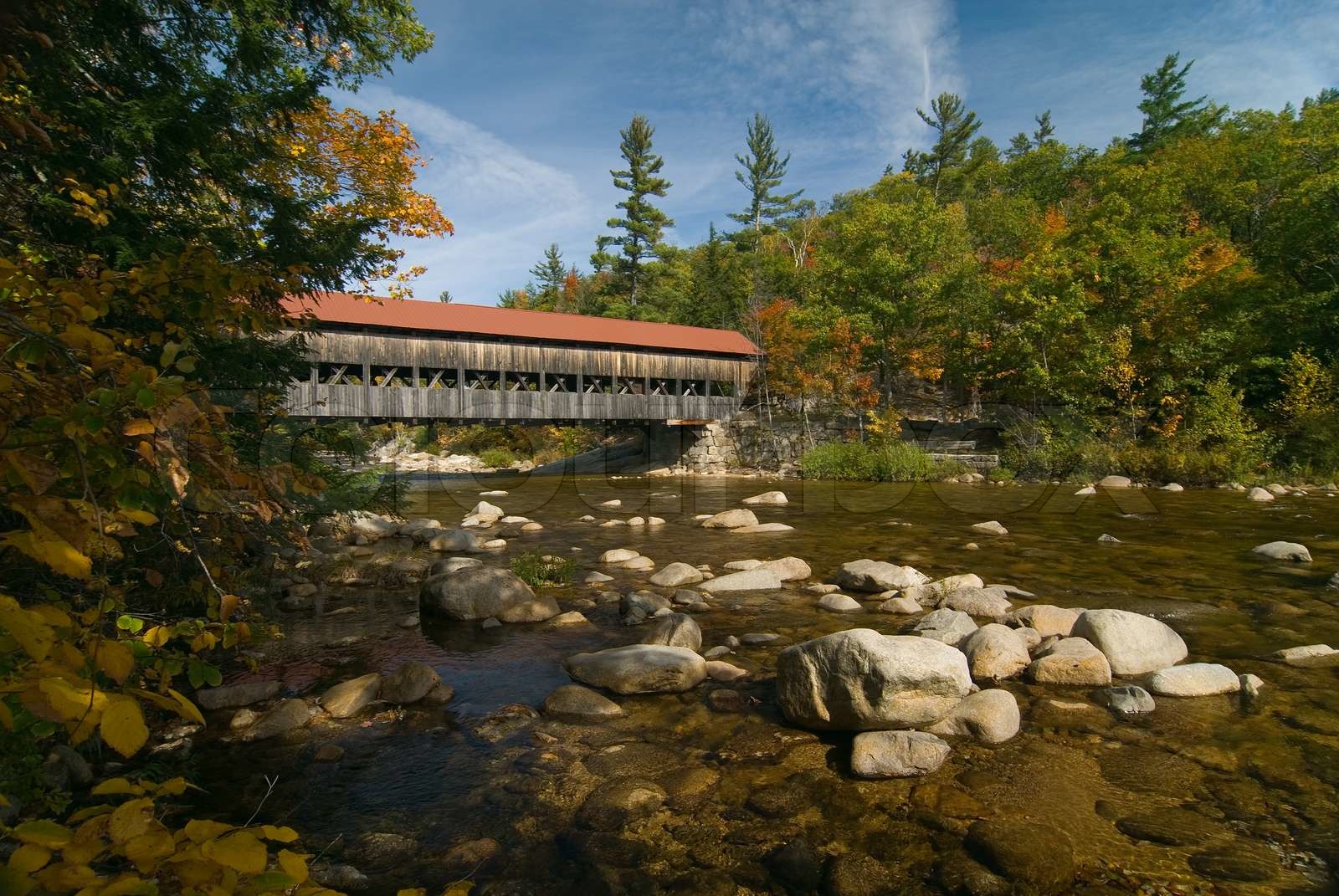 Albany Covered Bridge | Stock image | Colourbox