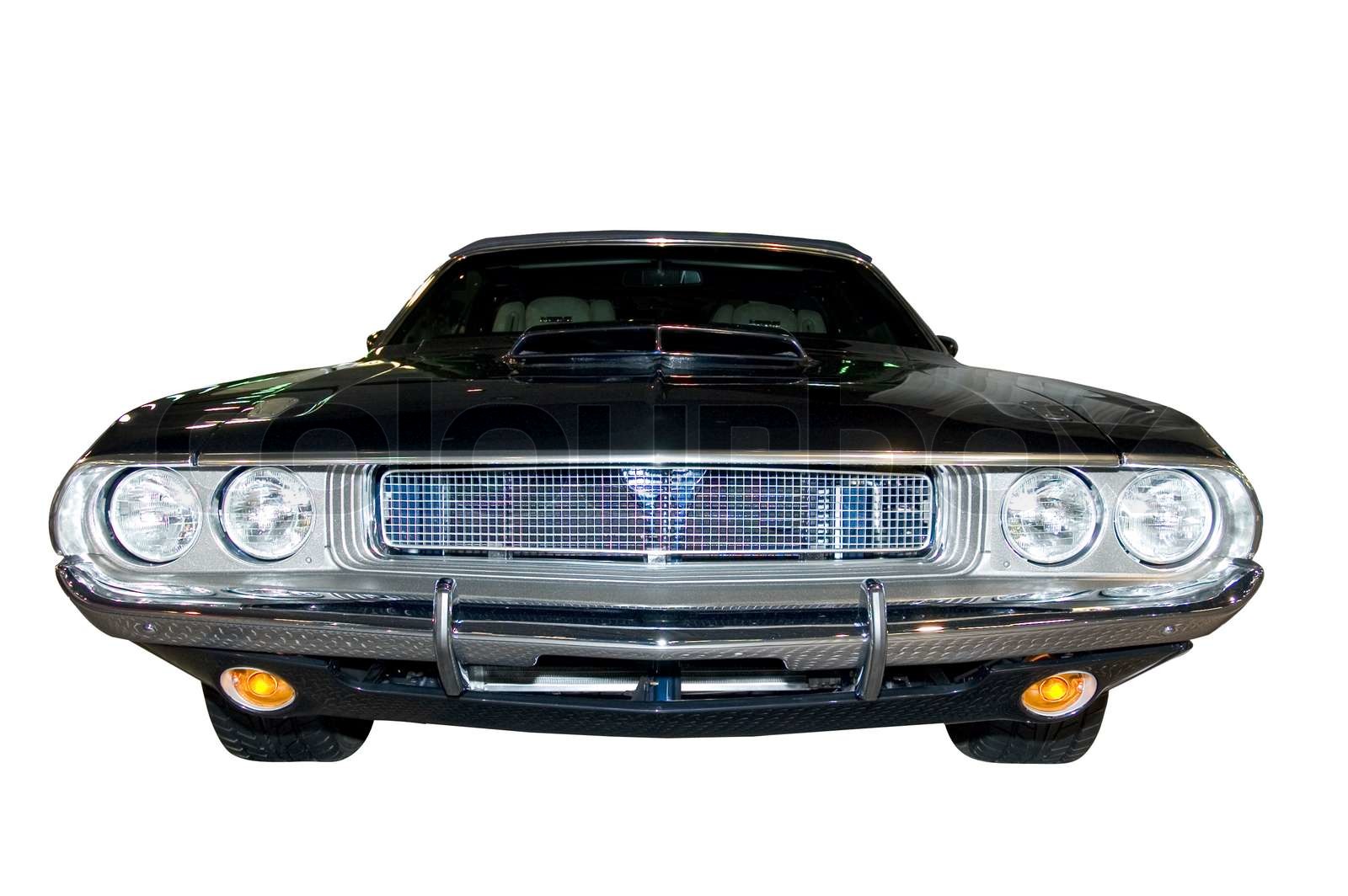 Retro Classic Dodge Chalenger | Stock image | Colourbox