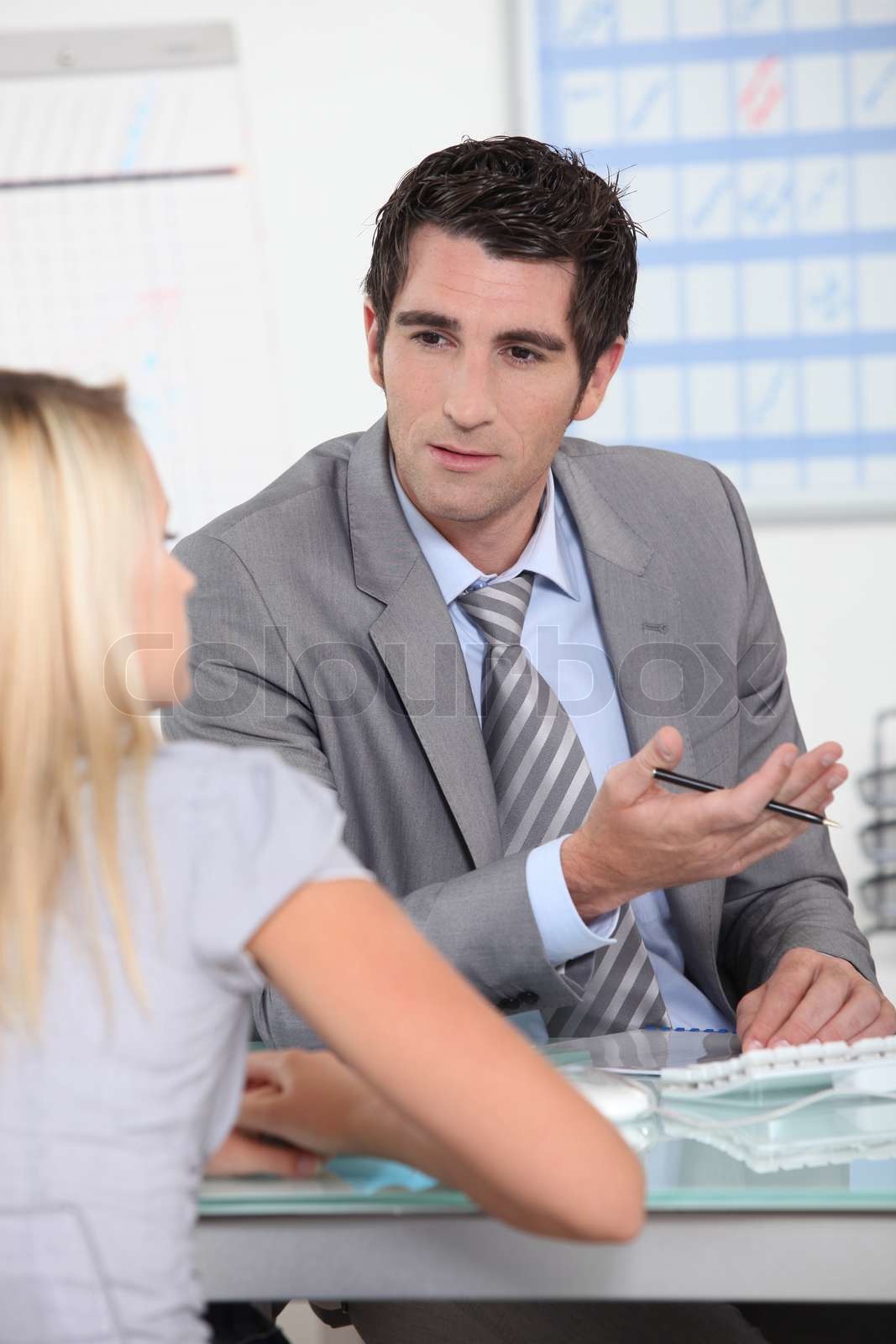 Job Interview | Stock Bild | Colourbox
