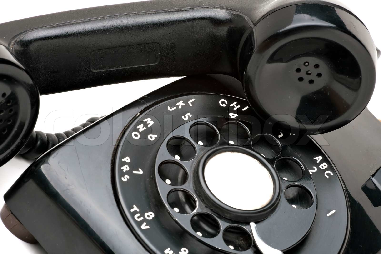 Vintage Rotary Phone | Stock foto | Colourbox