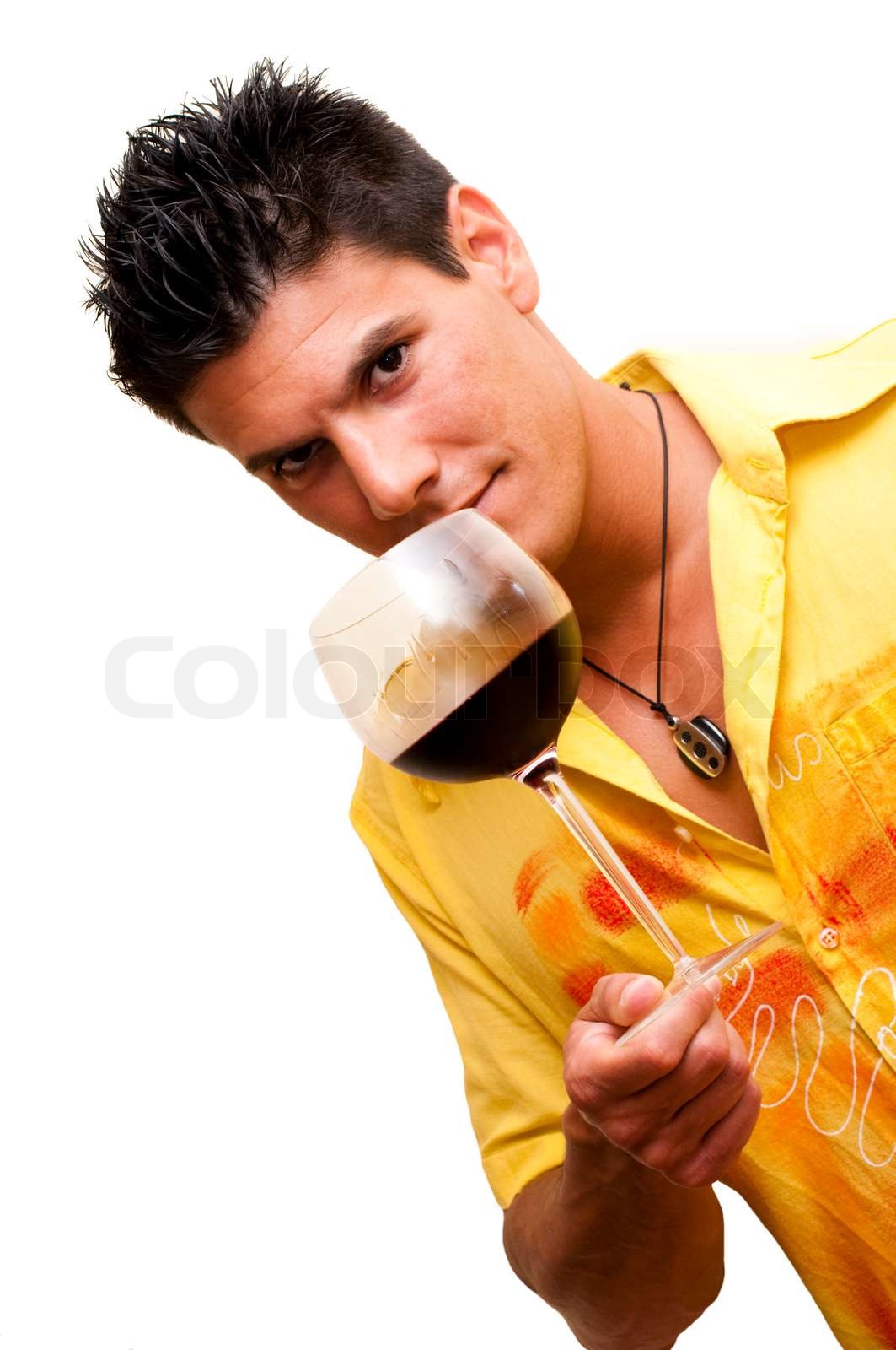 Wein trinken | Stock Bild | Colourbox