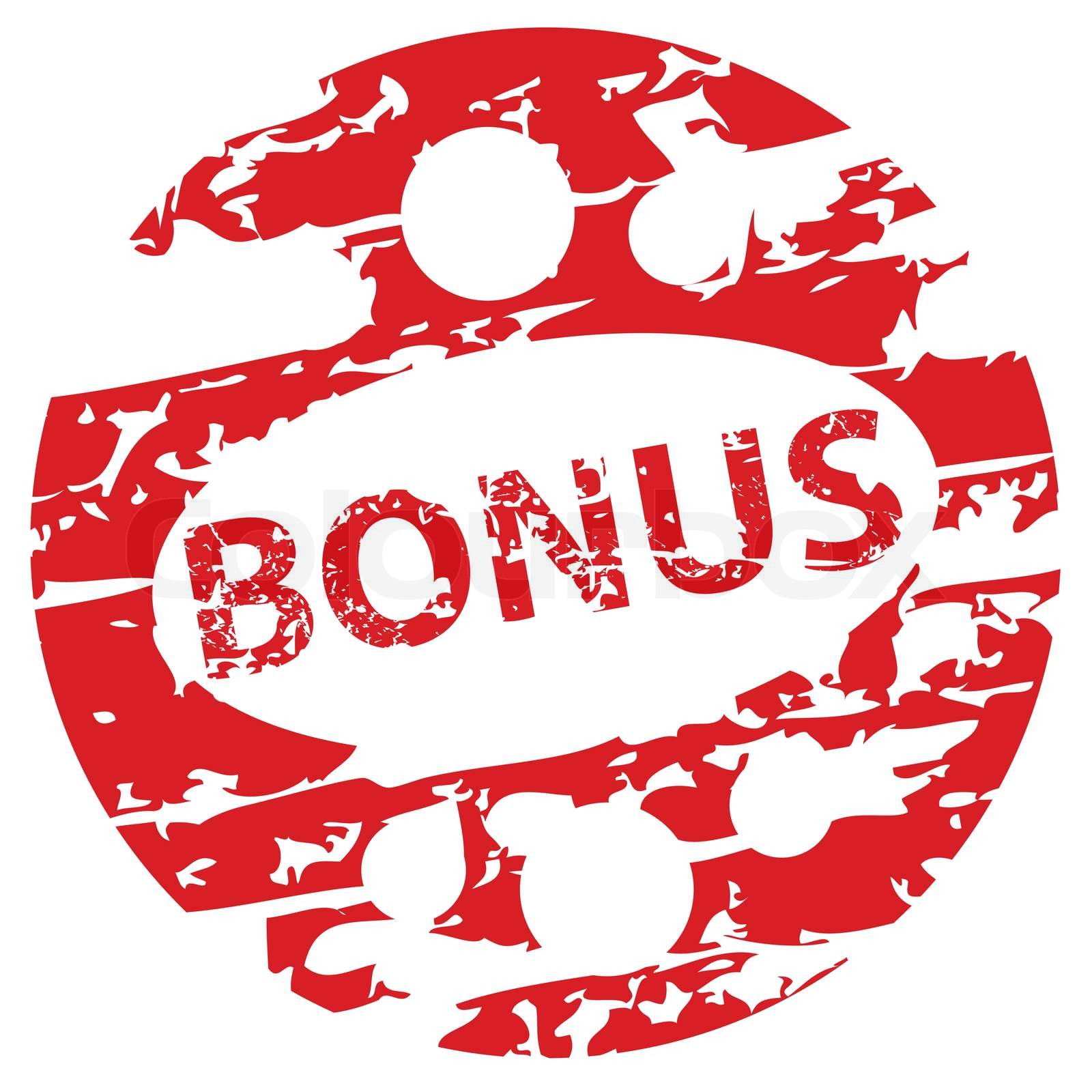 Grunge Stempel mit dem Text Bonus | Stock-Vektor | Colourbox