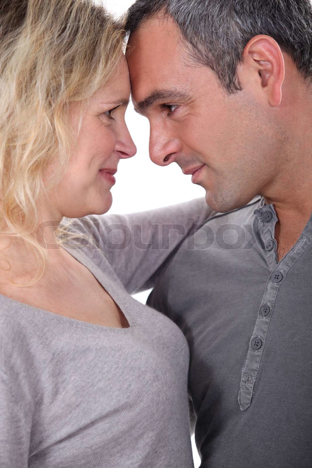 Lovers Blick in die Augen | Stock Bild | Colourbox