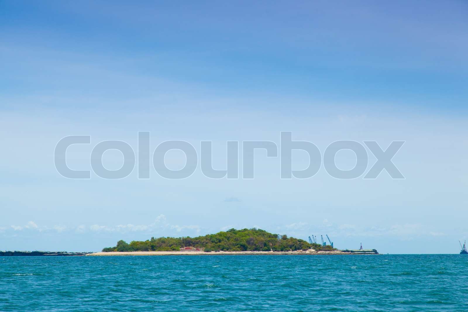 Insel | Stock Bild | Colourbox