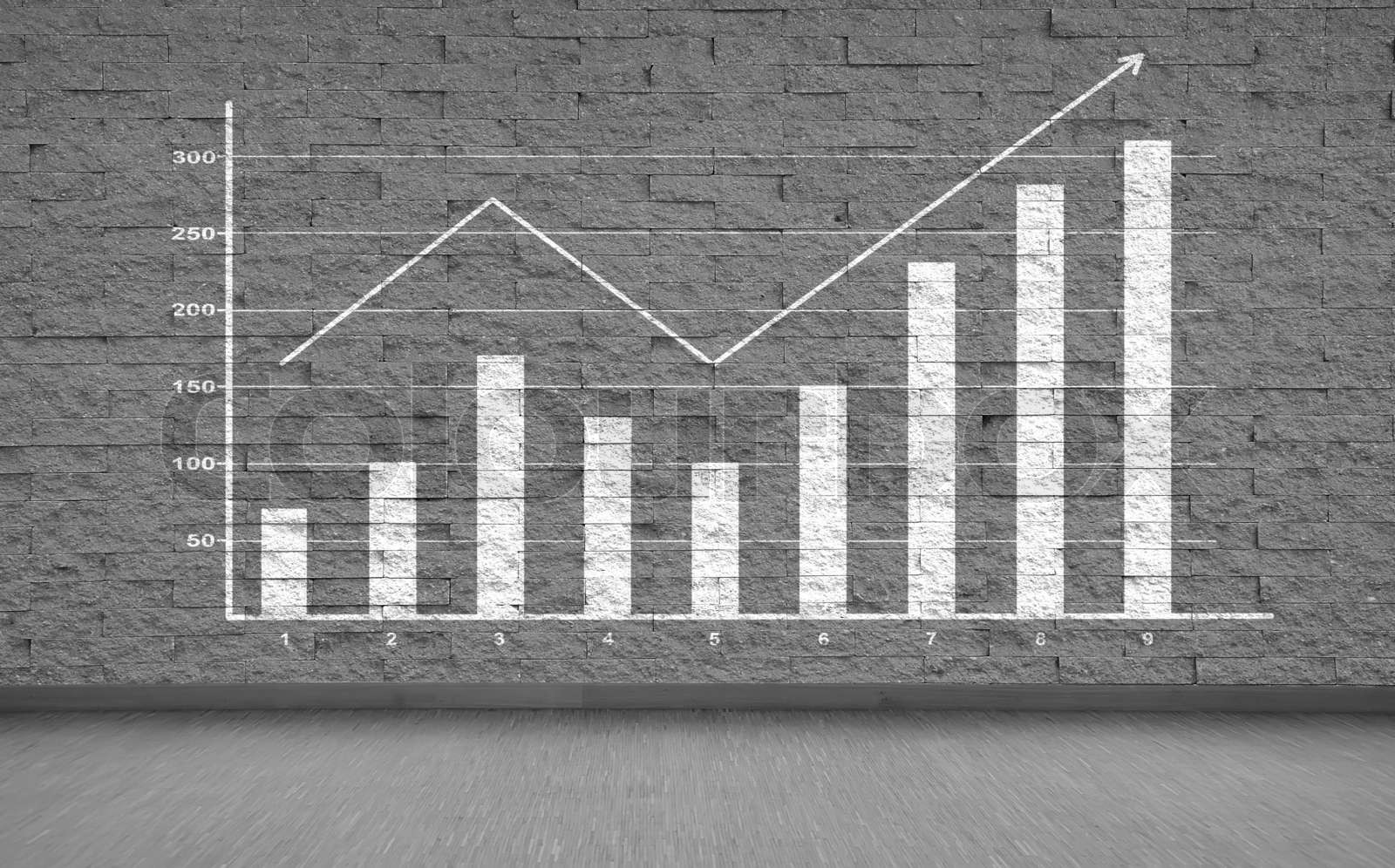 Zeichnung chart | Stock Bild | Colourbox