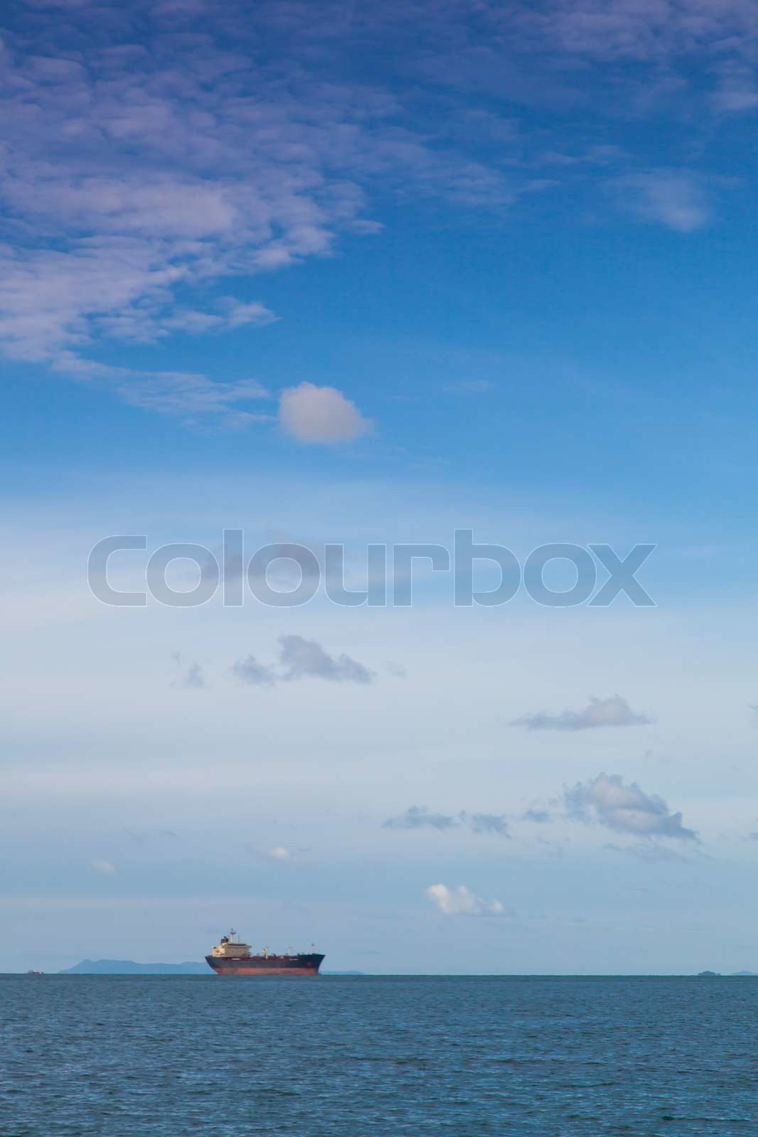 cargo ship | Stock image | Colourbox
