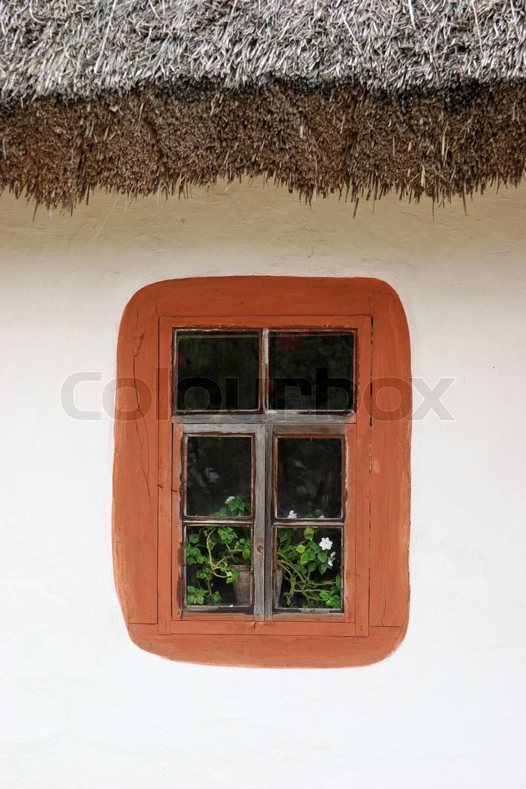 Ancient house window | Stock image | Colourbox