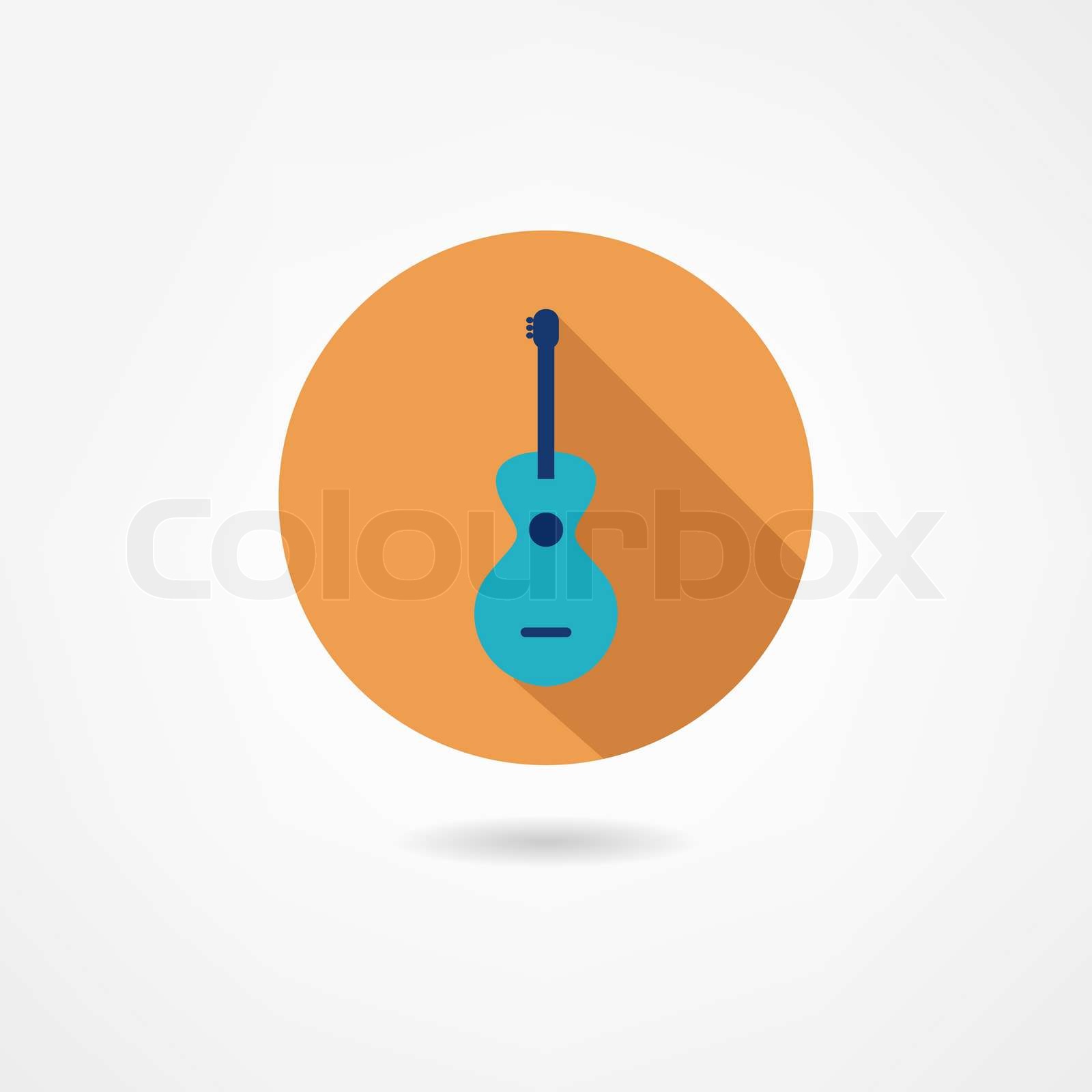 Gitarre icon | Stock-Vektor | Colourbox