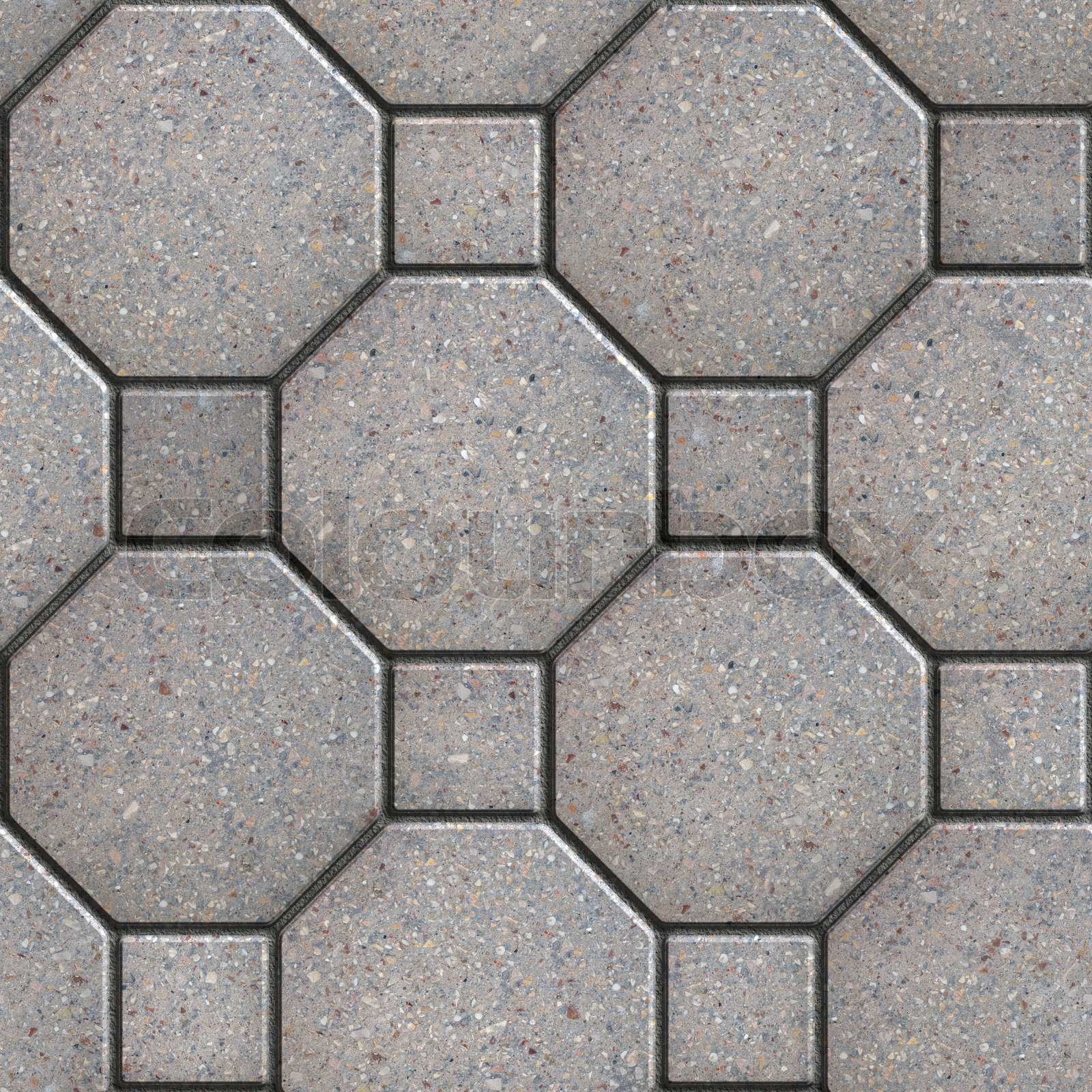 Paving Slabs Seamless Tileable Texture | Stock image | Colourbox