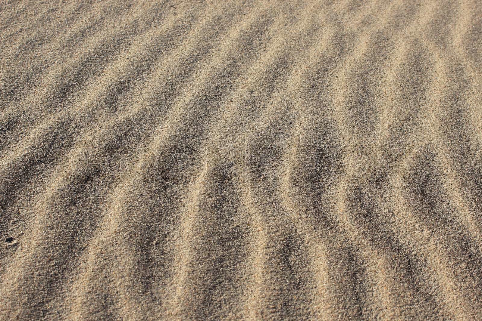 Sandy waves - Vertical sand texture build and created by the wind and ...