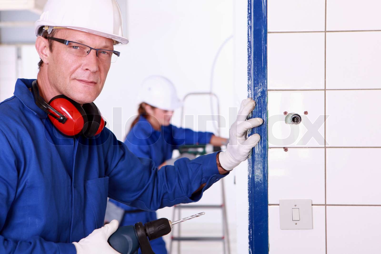 Electrician | Stock image | Colourbox
