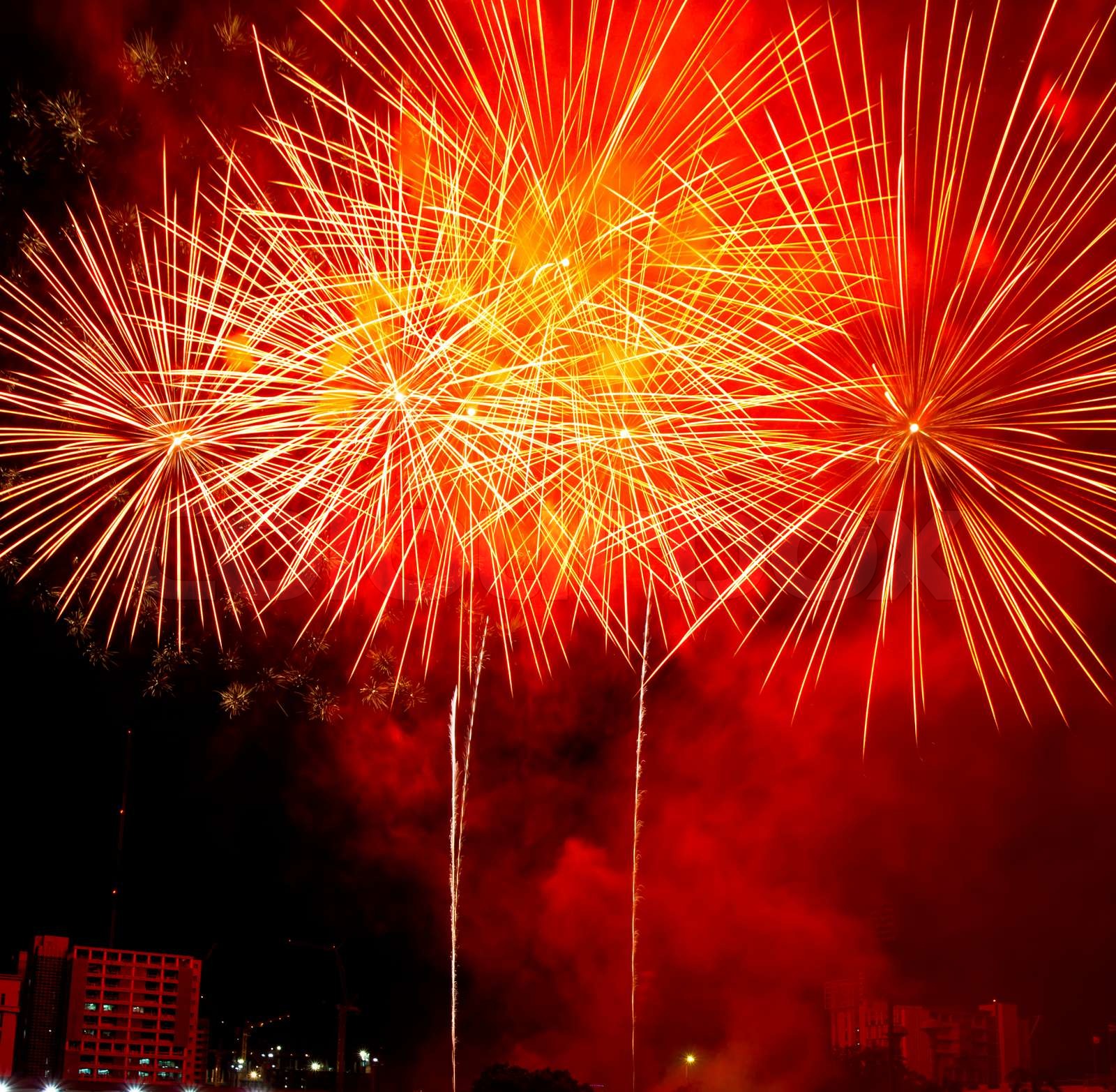 Beautiful fireworks | Stock image | Colourbox