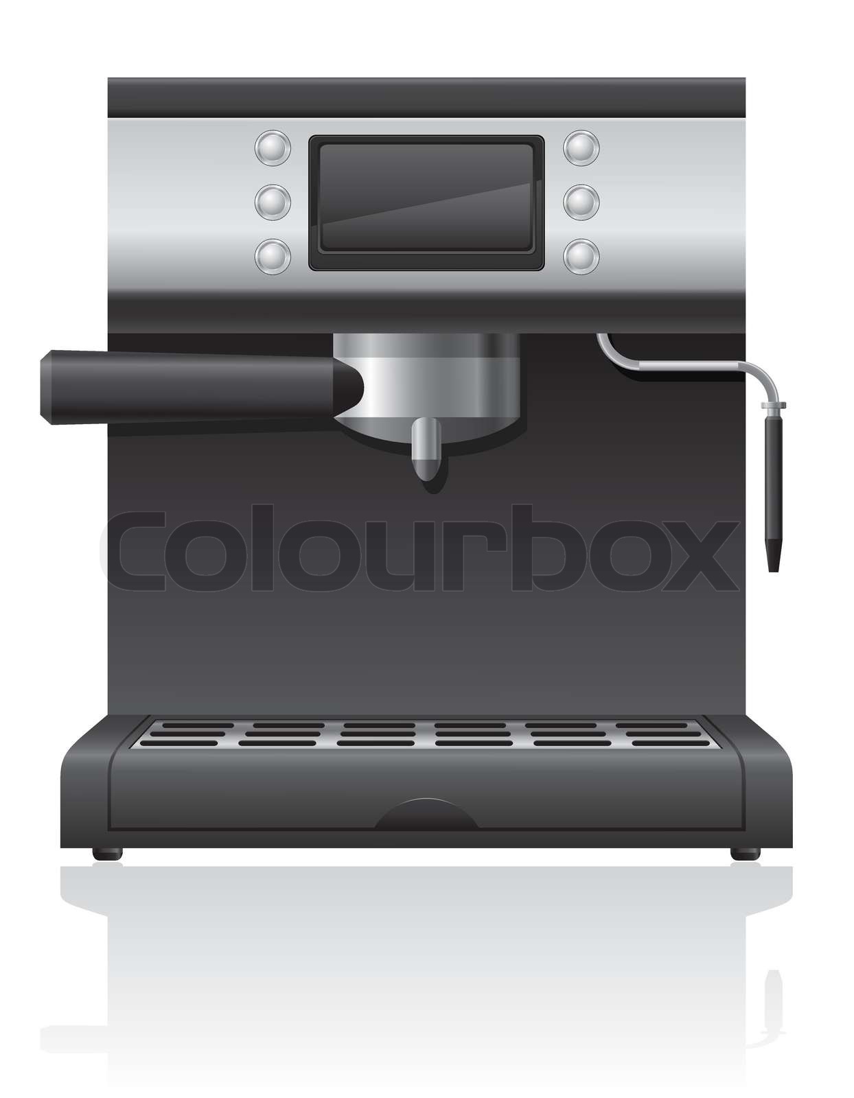 coffee maker vector illustration | Stock vector | Colourbox