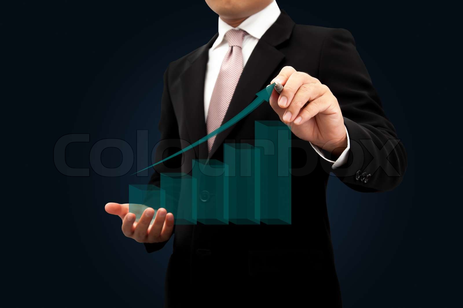 Chart of profits | Stock image | Colourbox
