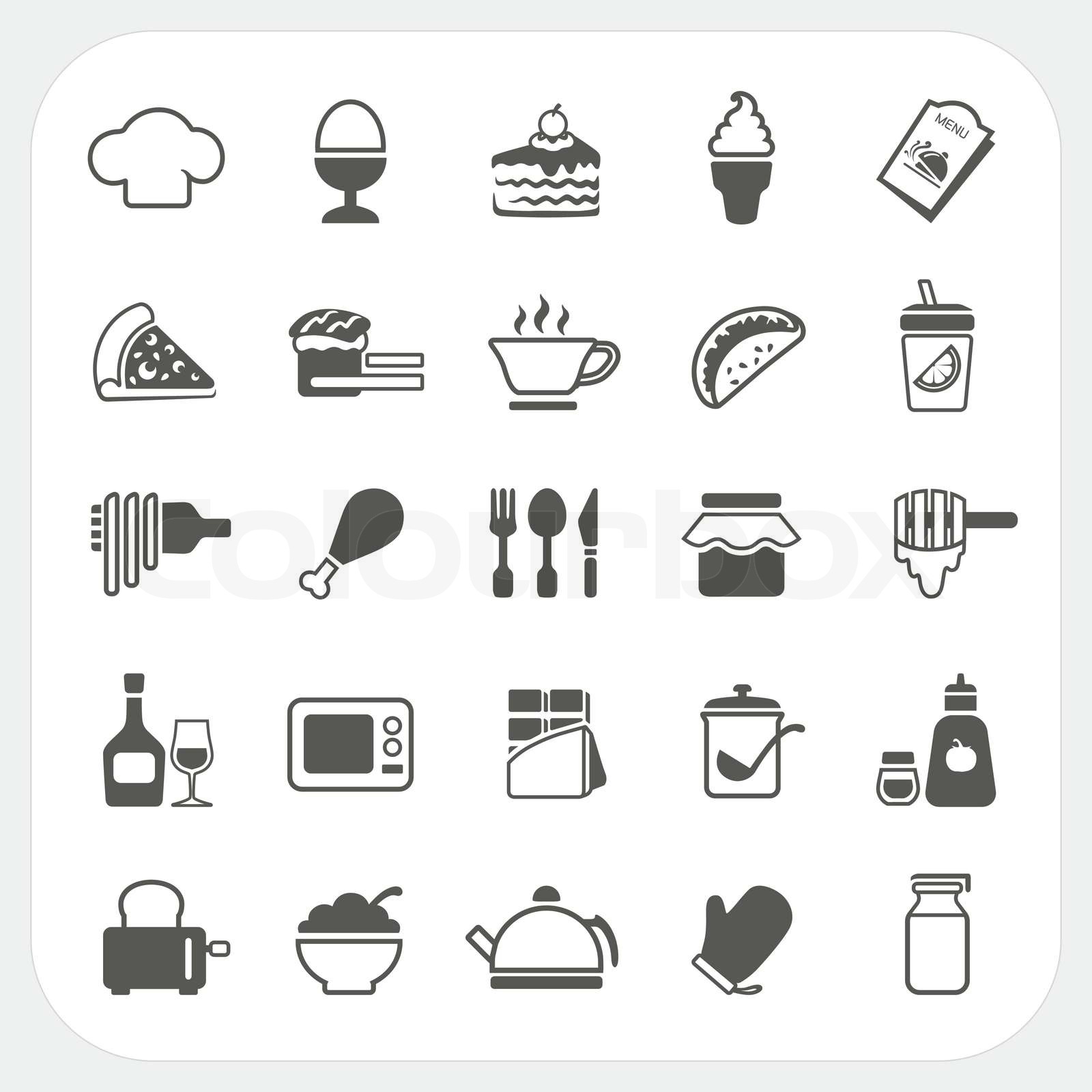 Food Icon Vector Free Download