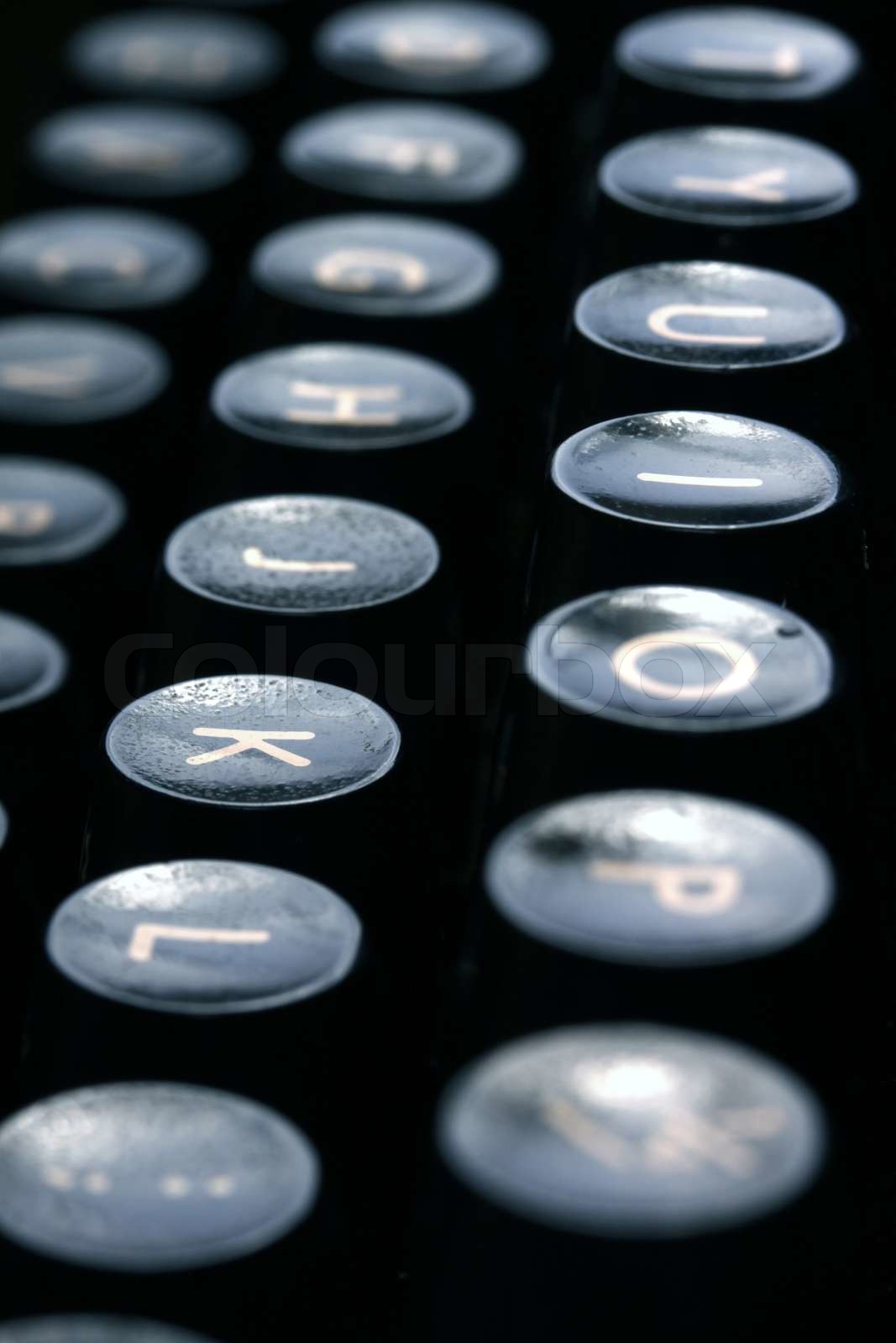 Typewriter Keys | Stock image | Colourbox