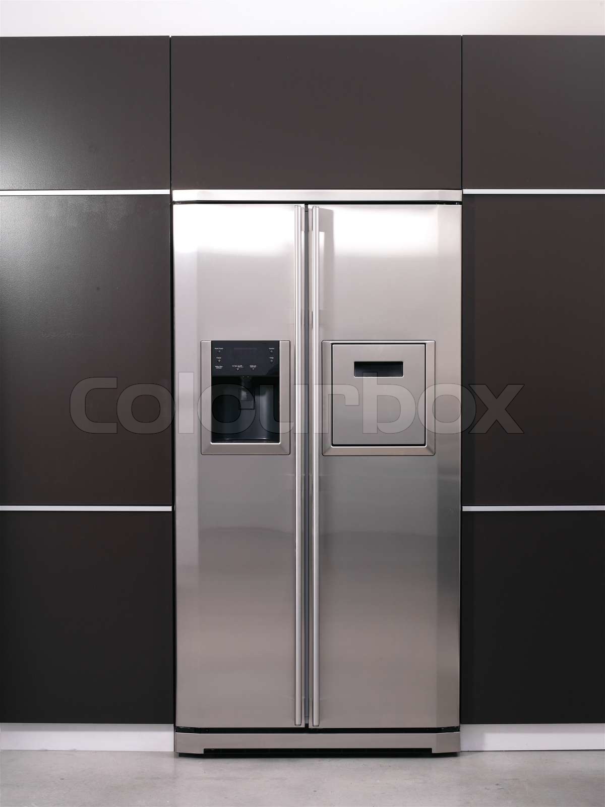 Elegantes Kuhlschrank Mit Gefrierschrank Bild