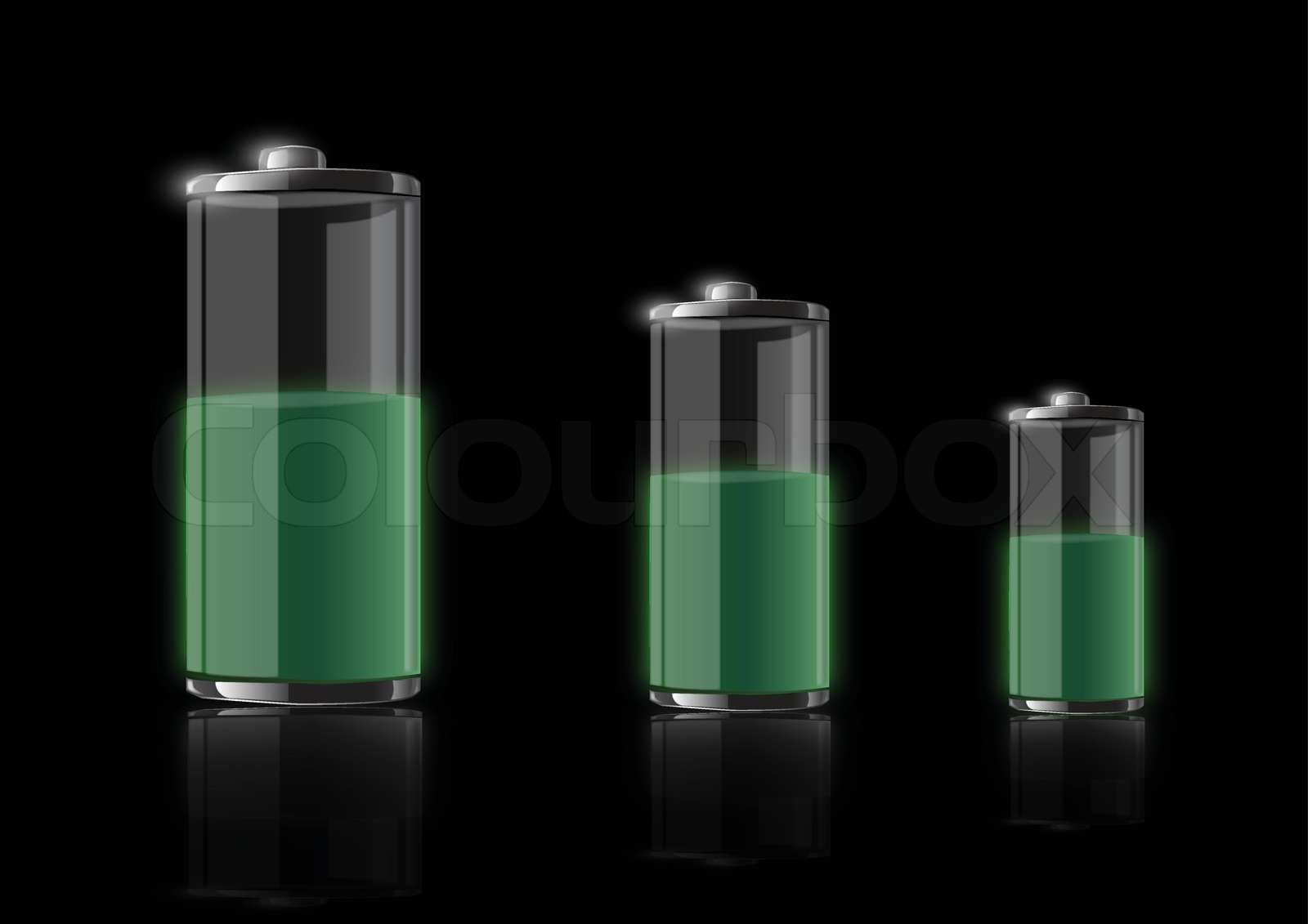 Battery Illustrator Vector Images Stock Vector Colourbox