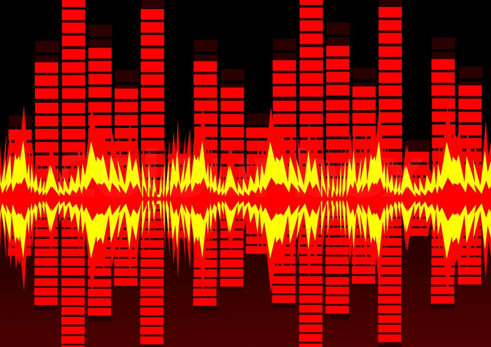 Sound Waves | Stock vector | Colourbox