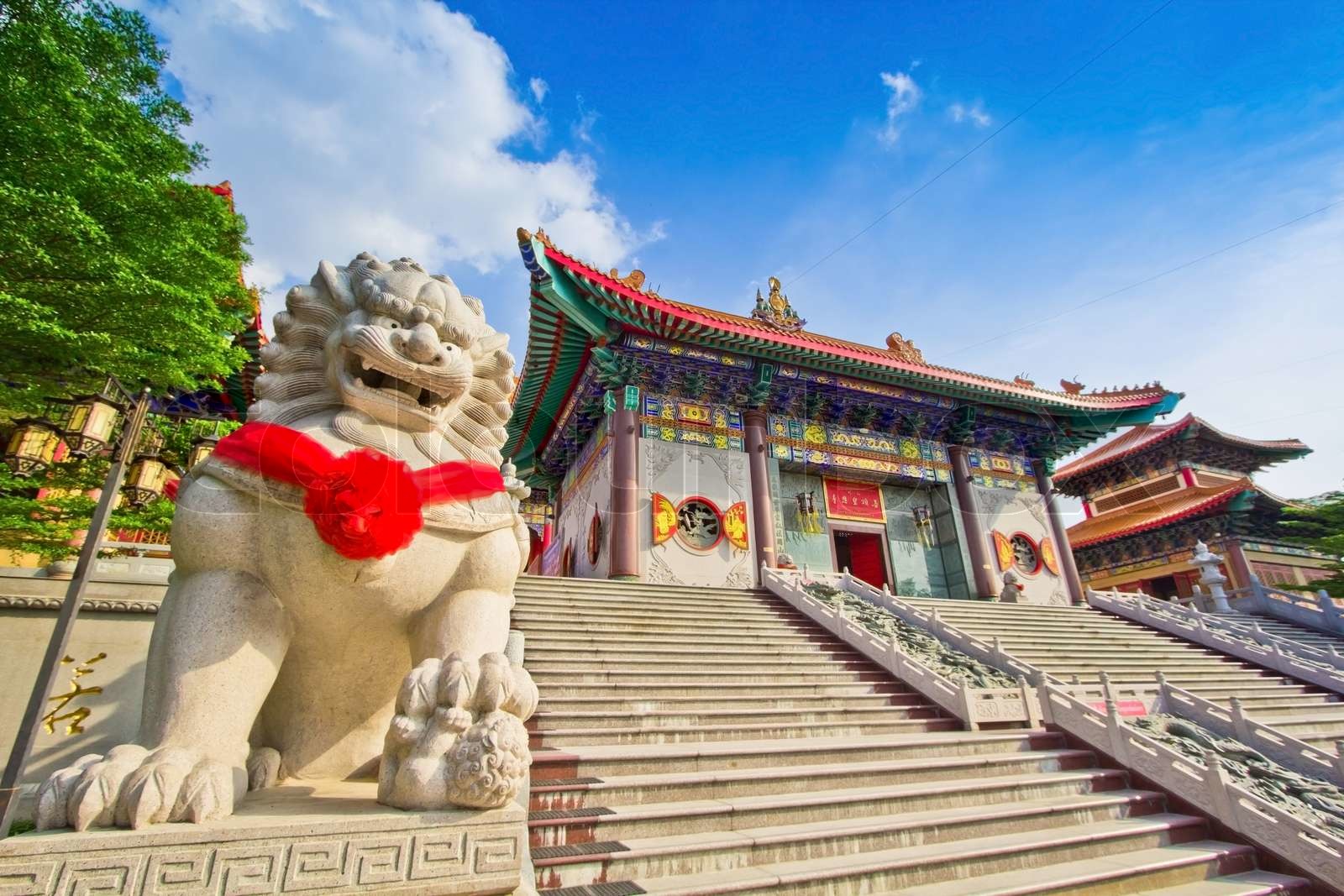 Chinese temple | Stock image | Colourbox