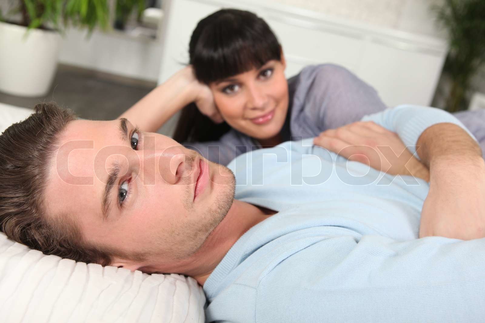 Entspannung zu zweit | Stock Bild | Colourbox