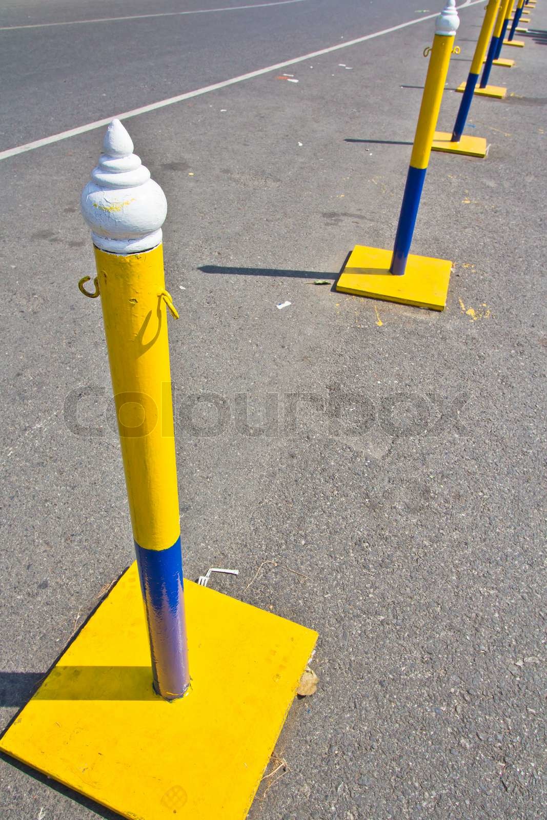 Blocking the pathway | Stock image | Colourbox