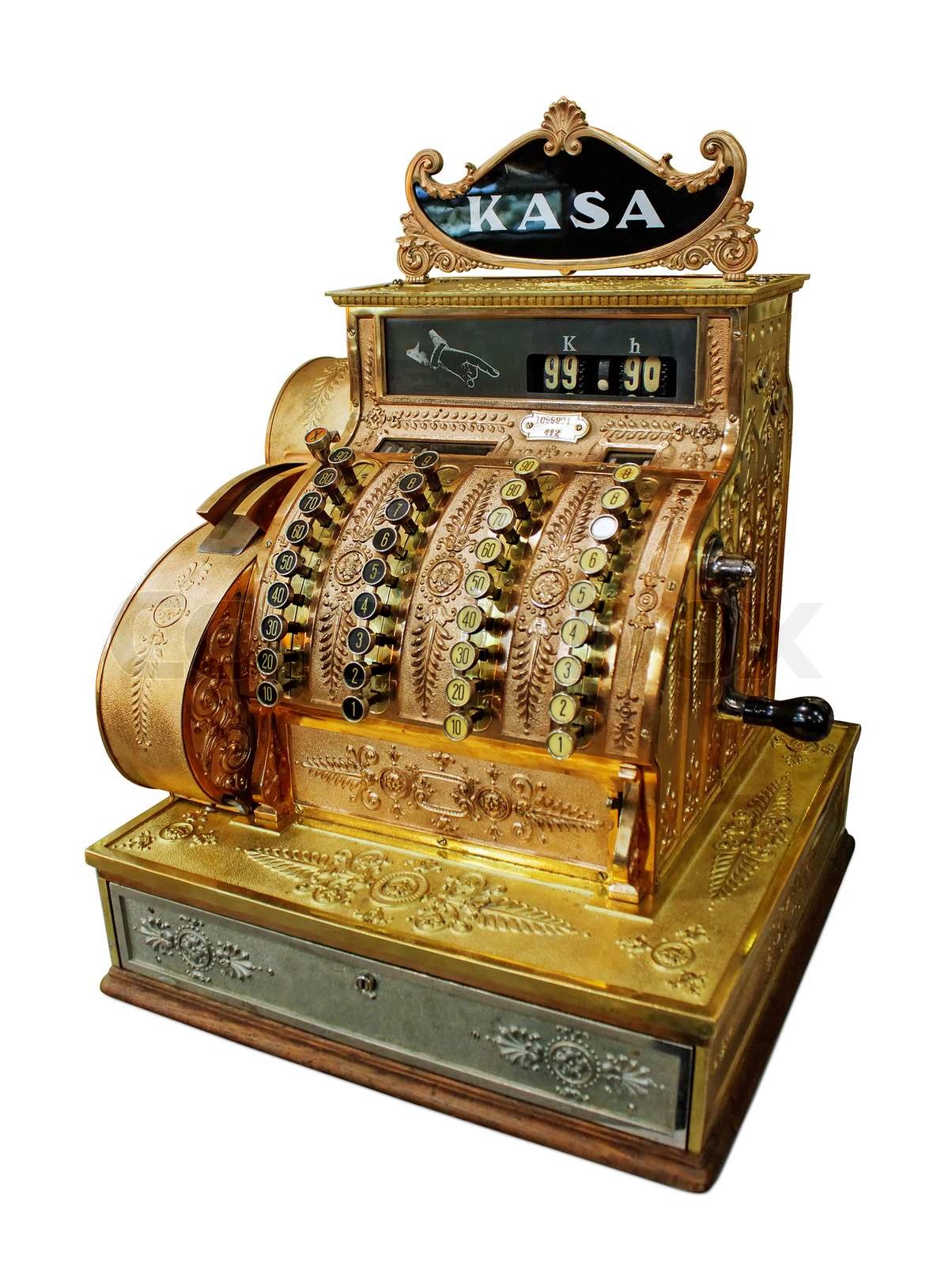 Vintage cash-desk | Stock image | Colourbox